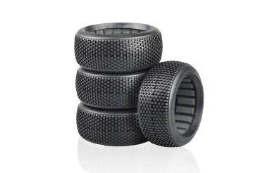 RC-Gruber - 101-Pink Tyres with Foam 4 pcs